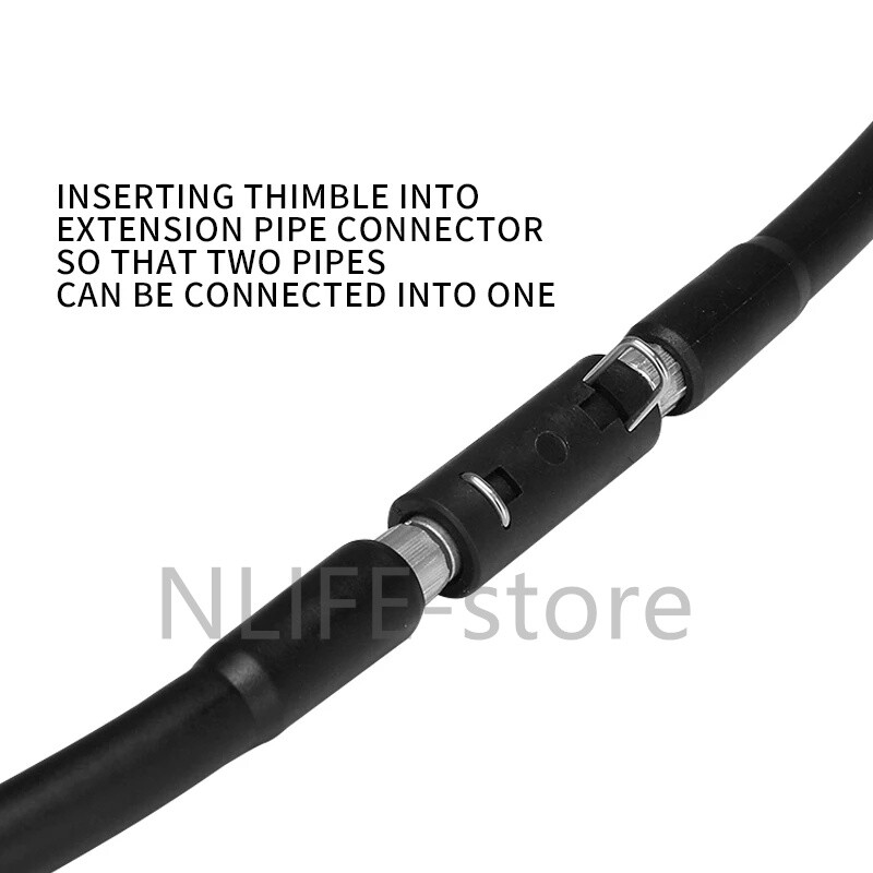 2x Extension Pipe Connector Pressure Washer Hose For Karcher Bosch Pipe ...