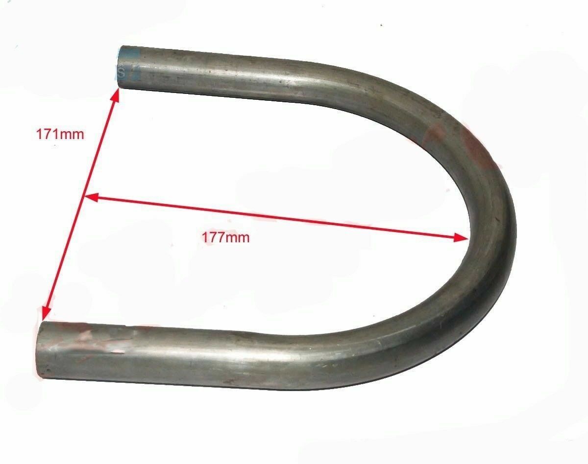 Motorcycle Caf Racer Rear Seat Loop Frame Hoop Tracker End Flat Brat ...