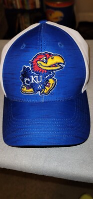 Kansas Jayhawks Flex Fit Hat | eBay