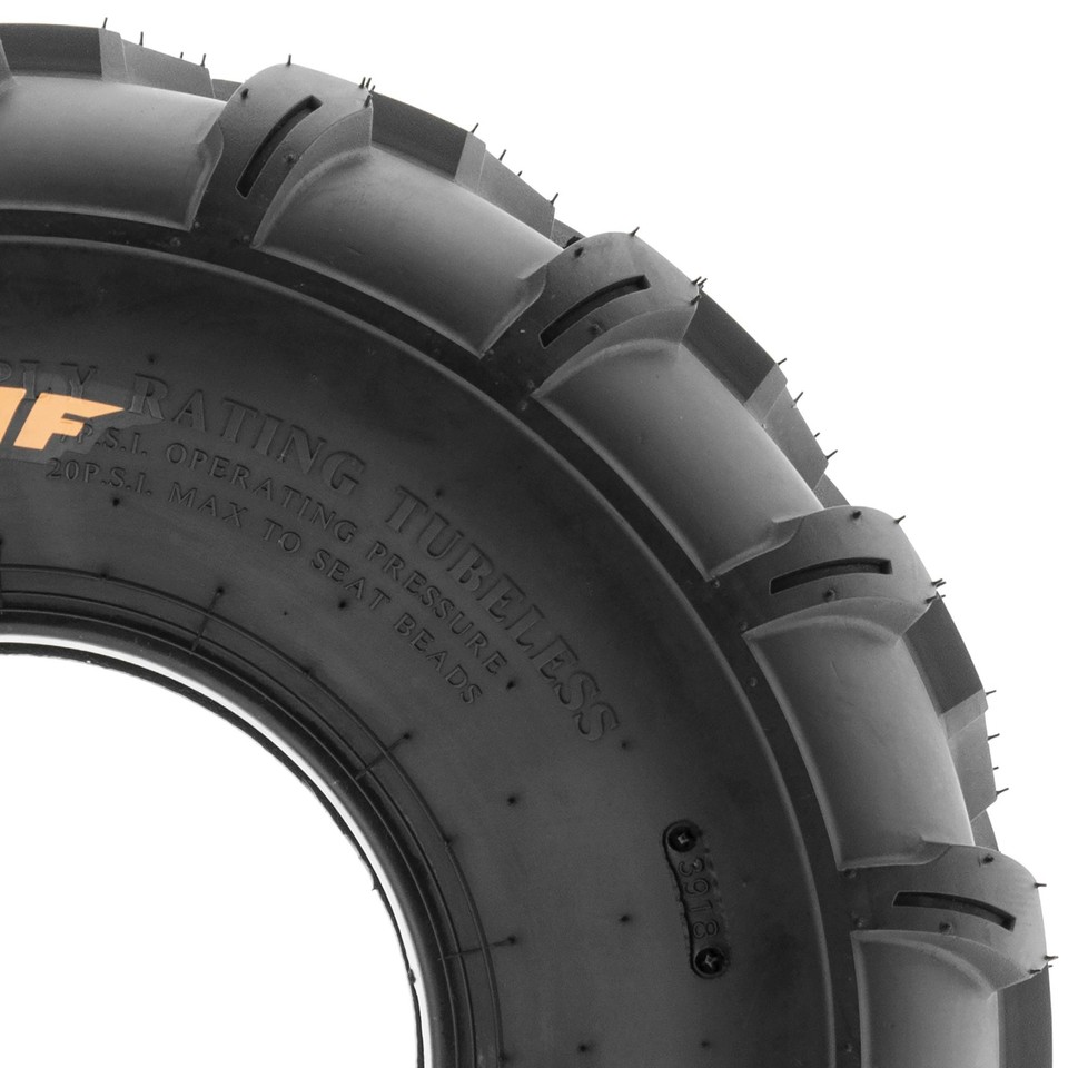 Pair of 2, 21x7-8 21x7x8 Quad ATV All Terrain AT 6 Ply Tires A003 by ...