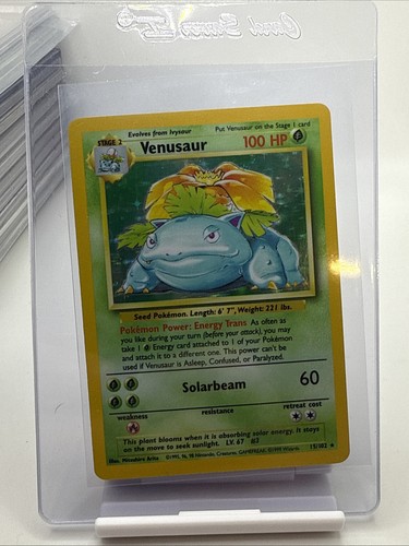 Venusaur 015/102 Base Set (Shadowless) Holo | eBay