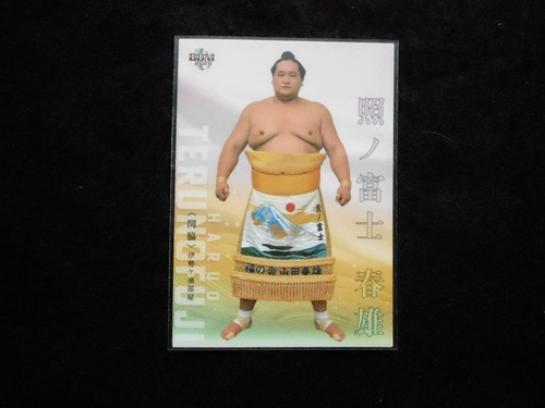 BBM 2021 Grand Sumo Card T. Terunofuji, Takumi, in Sleeper, Duty Paid ...