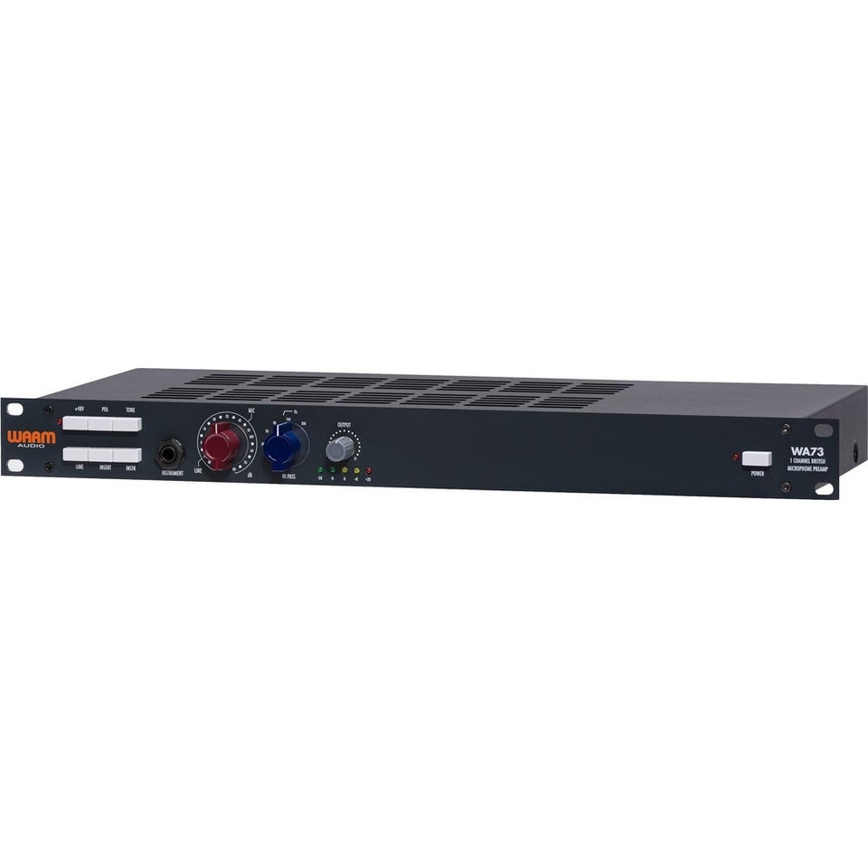 Warm Audio WA73 Single Channel Neve 1073-Style Microphone Preamp Mic ...