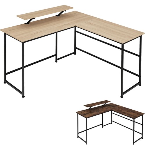 Schreibtisch Eckschreibtisch L-Form Computertisch Bürotisch PC Tisch ...