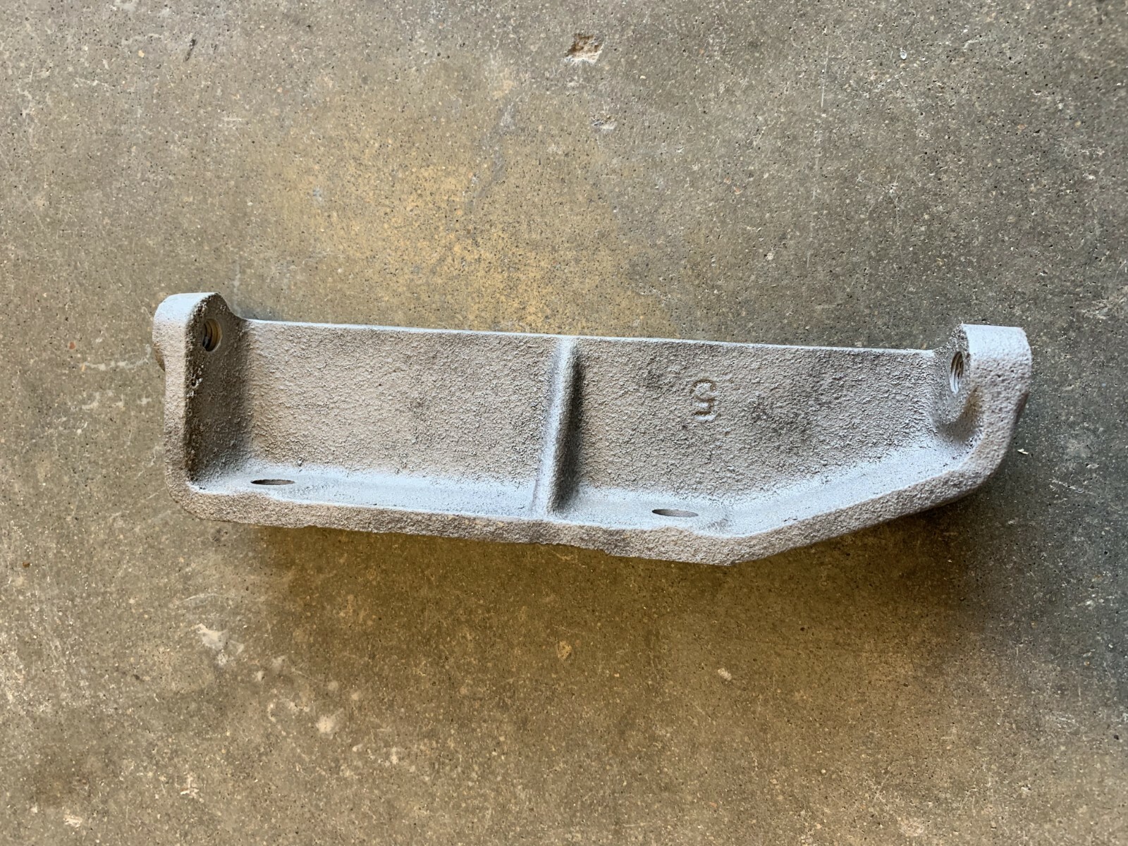 1955 CADILLAC GENERATOR BRACKET WITH FACTORY AIR CONDITIONING PART NO ...