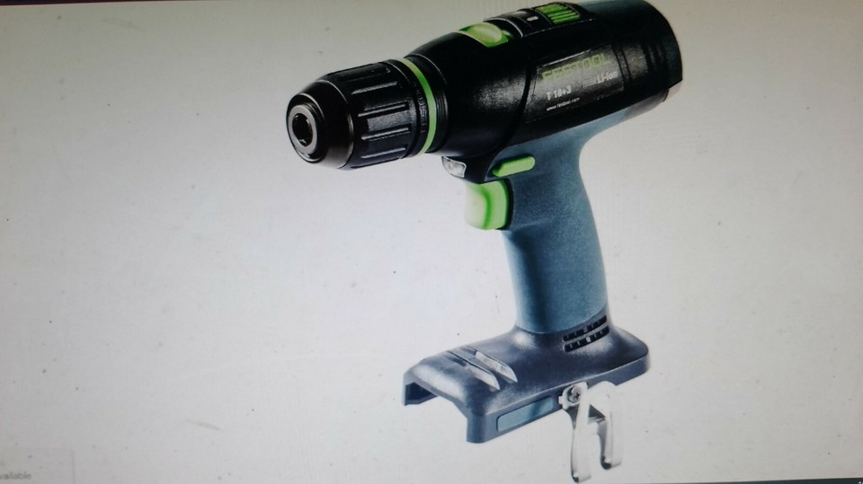Festool CORDLESS DRILL SKIN IN SYSTAINER 18V 2-Speed, Brushless Motor ...
