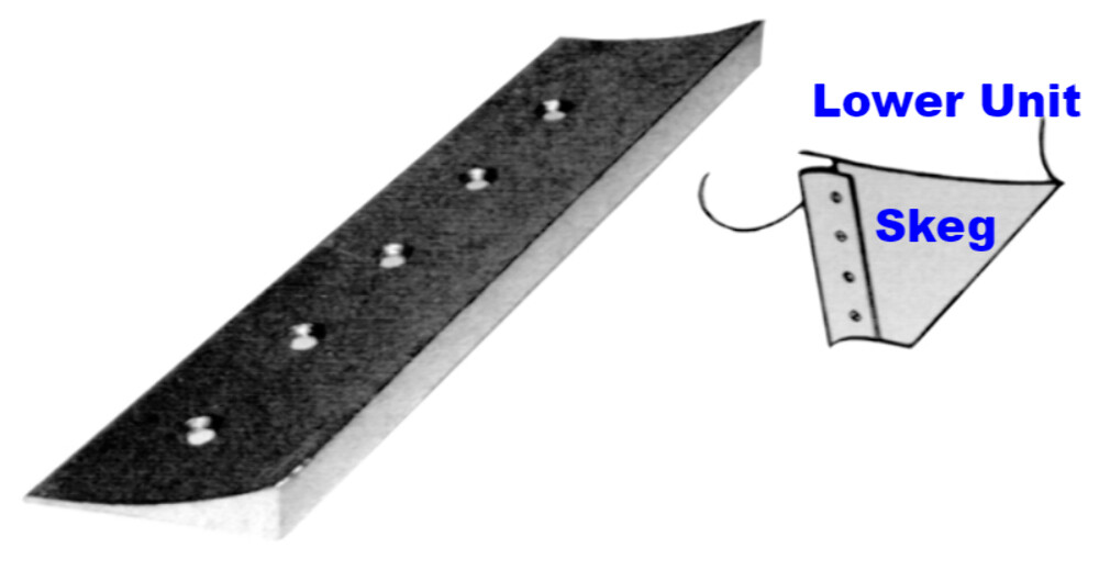 T-H Marine TAB-1-DP Lower Unit SKEG TAB Counter torque pressure on ...