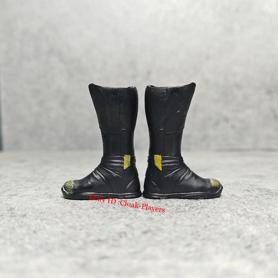 1/12 Light Armor Batman Boots Shoes Model for 6" Action Figure ...