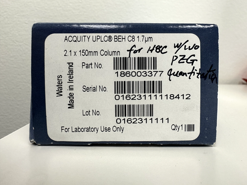 WATERS 186003377 Acquity UPLC BEH c8 1.7um 2.1x150mm Column | eBay