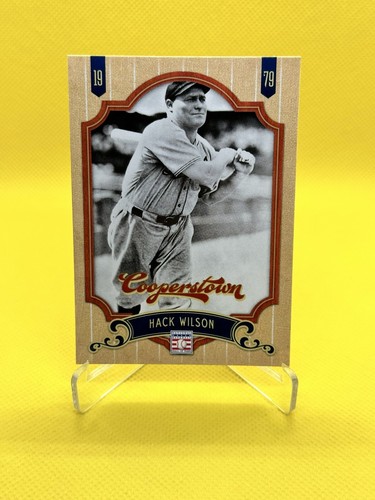2012 Panini Cooperstown National Baseball Hall of Fame Hack Wilson #128 ...
