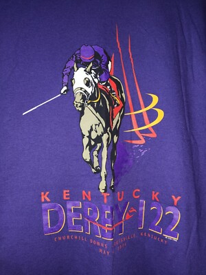 Kentucky Derby 122 Churchill Downs, May 4, 1996 Graphic T-Shirt, Size ...