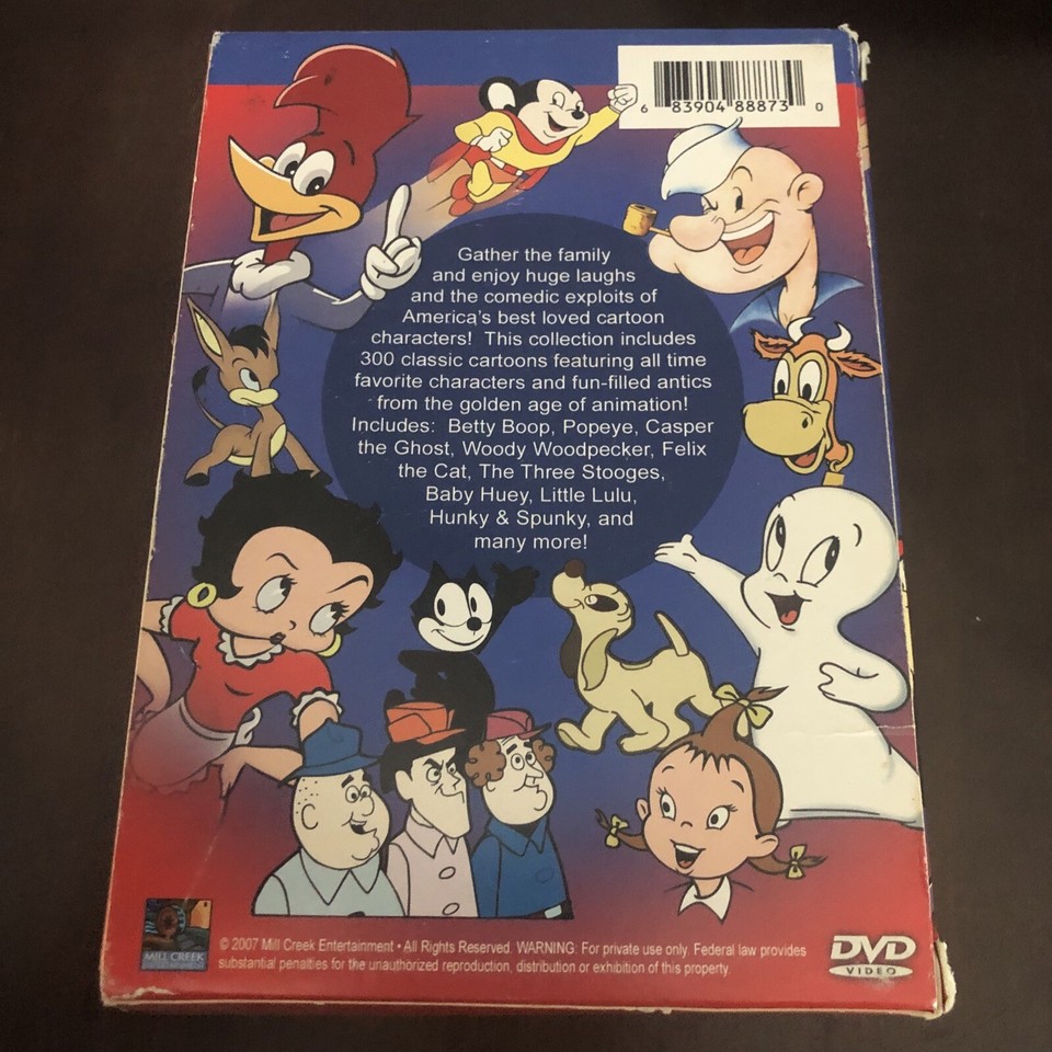 The Amazing 300 Classic Cartoon Collection (DVD, 2008, 6-Disc Set ...