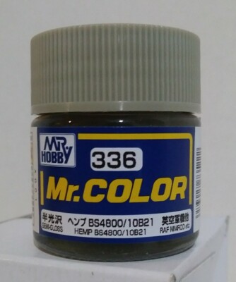 Gunze Sangyo Mr Color C-336 Semi - Gloss Hemp (BS4800/10B21) RAF. | eBay