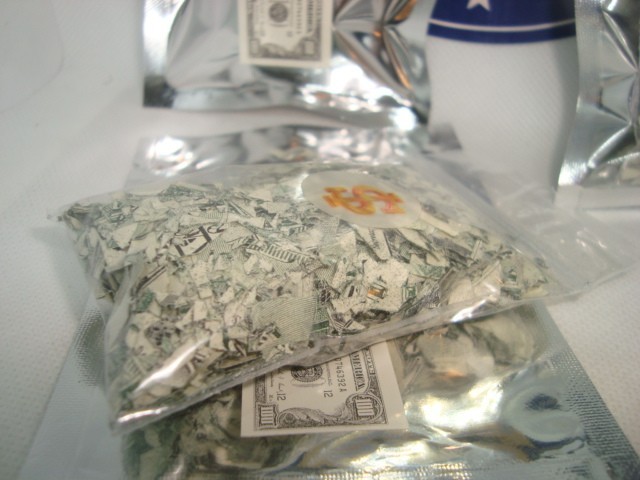 USA Rare RUFF Chunky Shredded Currency Money All $100 One Hundred ...