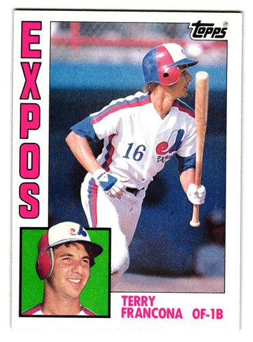 1984 Topps - Terry Francona #496 | eBay