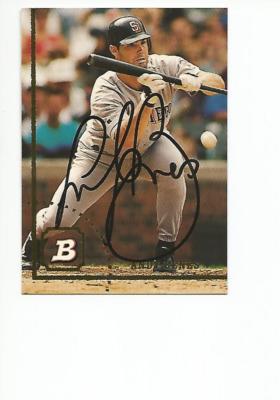 ANDY BENES Autographed Signed 1994 Bowman card San Diego Padres COA | eBay