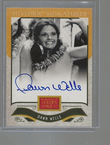 2012 Panini Golden Age Dawn Wells Auto ON Card Autograph Gillian’s ...