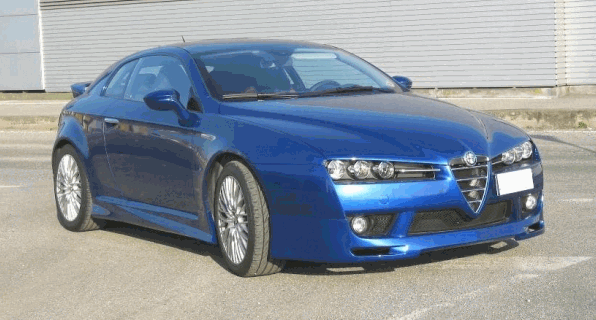 Frontspoiler Spoiler Lippe Tuning passend für Alfa Romeo Brera Spider ...