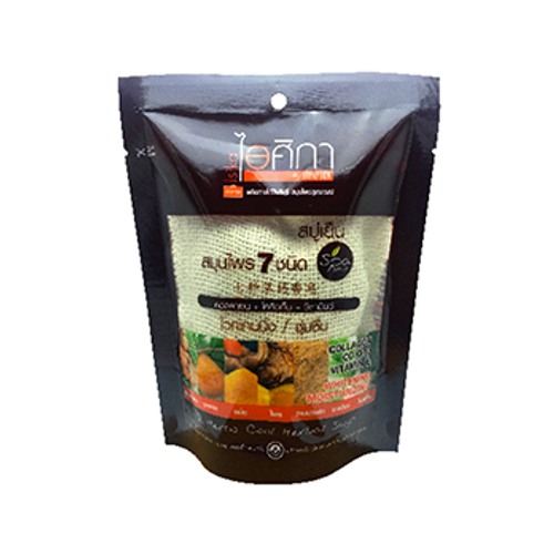 Supaporn Isika 7 Herbs Cool Herbal Spa Soap 70g Whitening Moisturizing ...