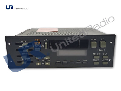 16089842 VINTAGE PONTIAC AM/FM CASSETTE SINGLE DIN OEM RADIO SYSTEM | eBay