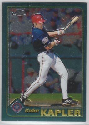 2001 Topps Chrome #222 Gabe Kapler Texas Rangers | eBay