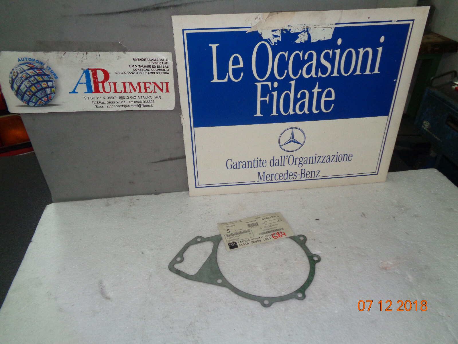 A4572010080 GUARNIZIONE POMPA ACQUA MERCEDES TRUCK ATEGO-ACTROS | eBay