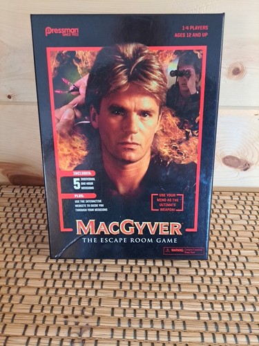 MacGyver - The Escape Room Game 2018 Pressman Toy Corp. | eBay