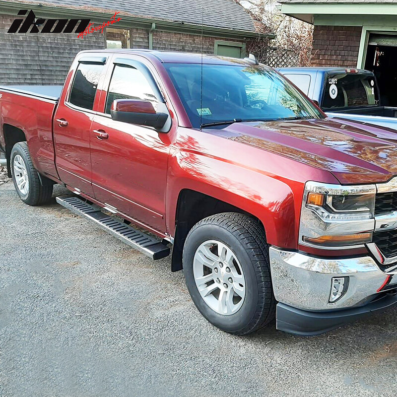 Fits 07-18 Silverado GMC Sierra 1500 Ext Cab Side Step Bar Running ...