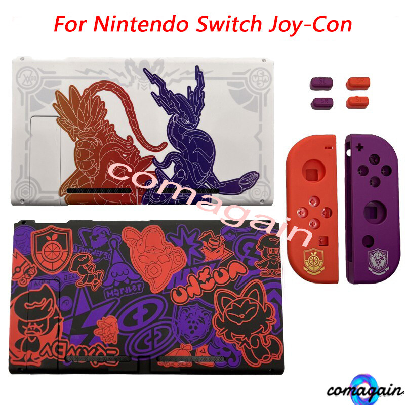 For Nintendo Switch Joy-Con Pokemon Scarlet Violet Edition Shell Case ...