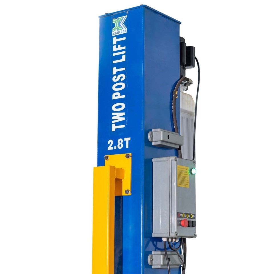 6200 lb Single Post Portable Electro-Lock Lift | Steel | Portable Lift ...