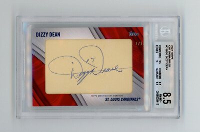 Dizzy Dean 2022 Topps Series One Cut Signatures 1/1 Auto Autographed ...
