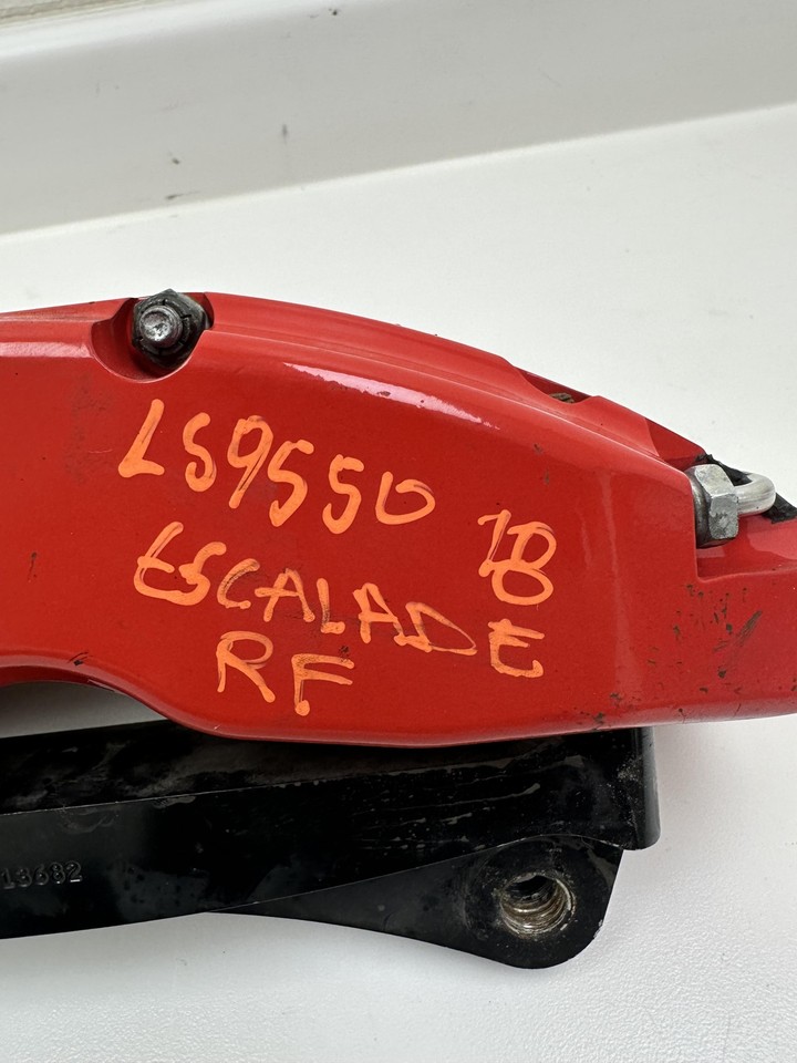2007-2020 Cadillac Escalade Right/Passenger Front Caliper Wildwood- Red ...