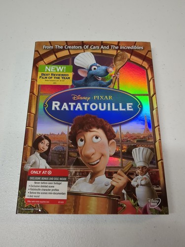Disney Pixar, Ratatouille, DVD, w/sleeve, unopened bonus Target ...