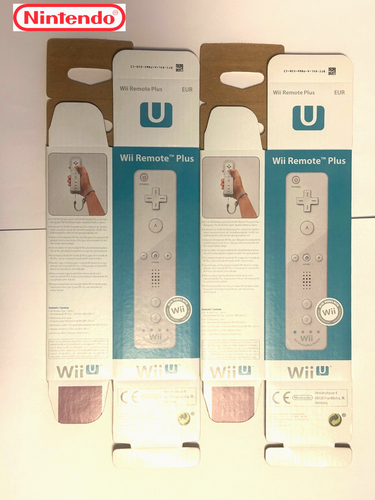 Original Nintendo Wii and Wii U Box for Controller 2 Pk (No Controller ...
