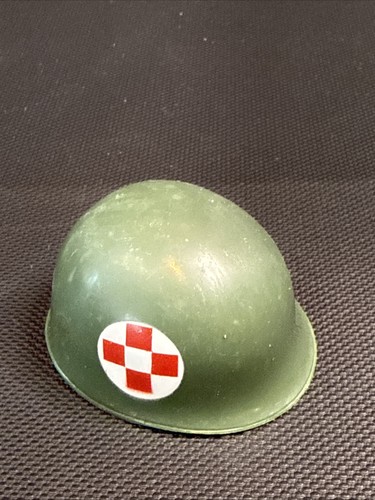 Vintage 1965 Hasbro GI Joe #7721 First Aid Medic Helmet with Strap | eBay