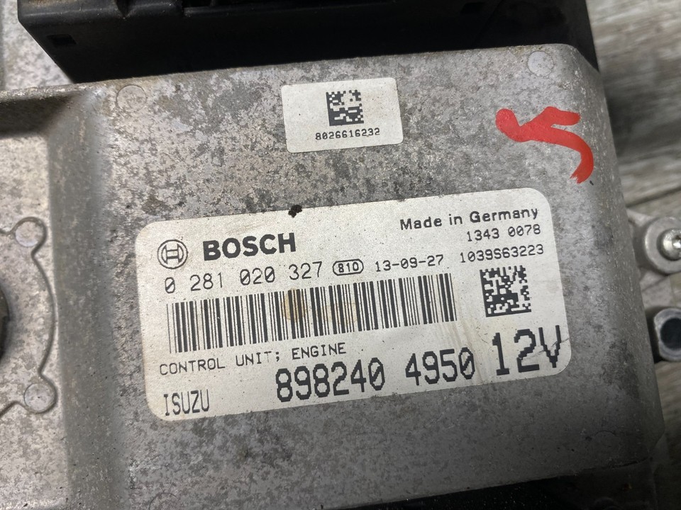 OEM 2014 ISUZU NPR TRUK DIESEL 3.0L ENGINE COMPUTER ECM ECU PCM MODULE ...