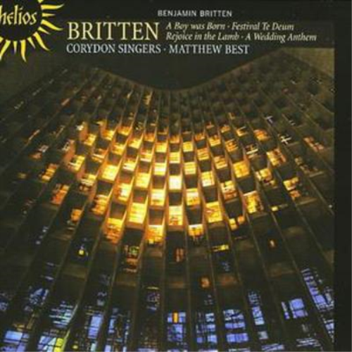 Benjamin Britten Boy Was Born, A (Best, Trotter, Corydon Singers) (CD ...