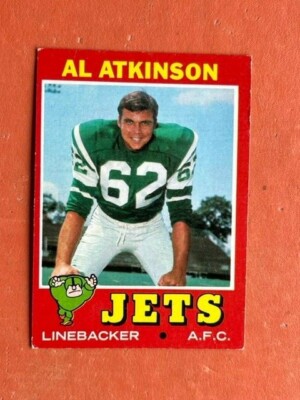 1971 Topps Football #48 Al Atkinson - EXCELLENT SHIPS FREE IN NEW TOP ...