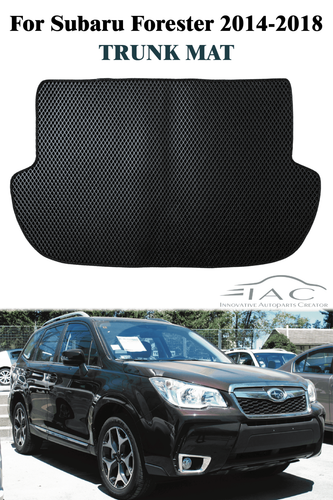 For Subaru Forester 2014-2018 Black Rear Sponge Cargo Mat Car Carpet | eBay