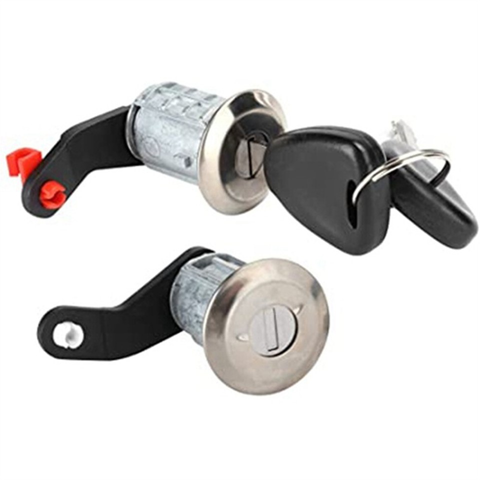 Front Left+Right Door lock + 2 Keys Fit for Renault Master 7701470944 ...