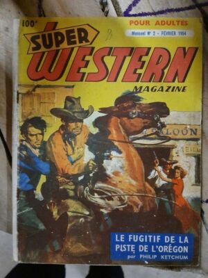 Super Western Magazine nº2 1954 / Le Fugitif de La Piste de L´Oregon | eBay