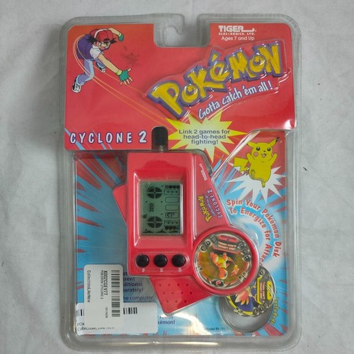 1999 Tiger Electronics Pokemon Cyclone 2 Handheld RARE NEW Factory ...