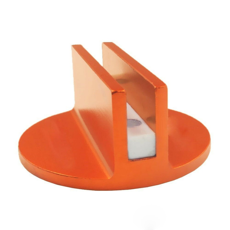 Orange Slotted Magnetic Jack Pad Pinch Weld Frame Rail Adapter - 2 ...