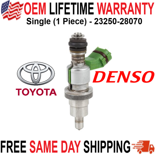 OEM NEW Denso Single Fuel Injector For 1996-2016 Toyota Rav4 I4 & V6 ...