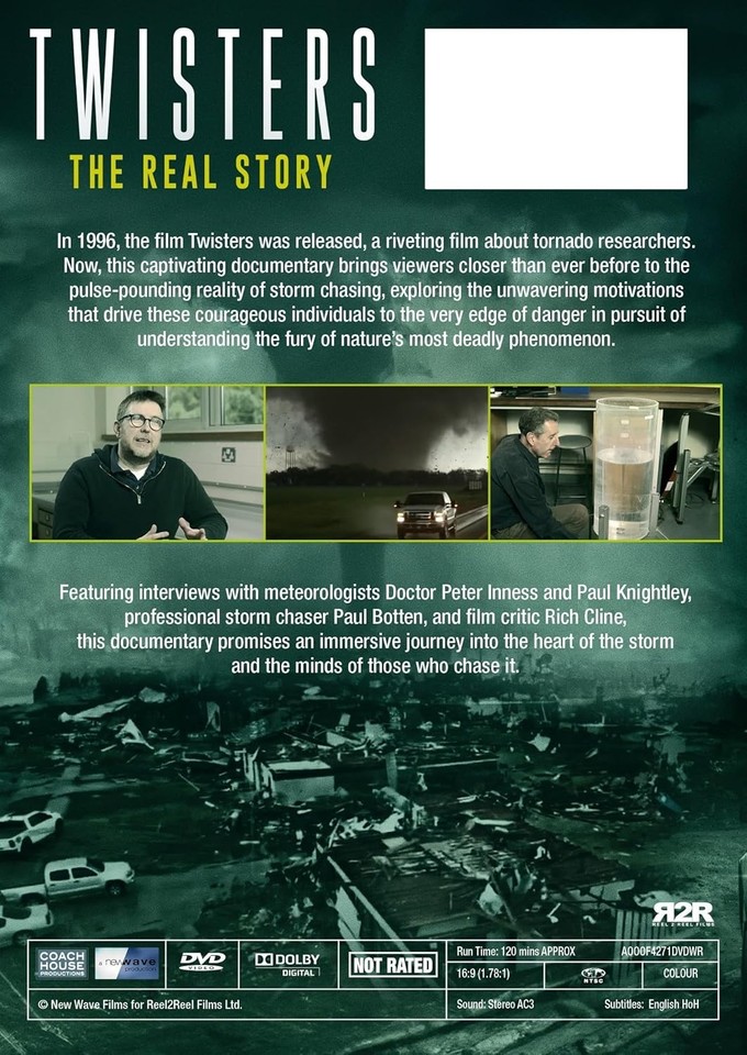 Twisters - The Real Story (DVD) Various Robin Bextor | eBay