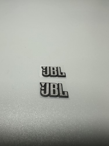 JBL Speaker Logo Badge 2pc Stereo Audio Emblem | eBay