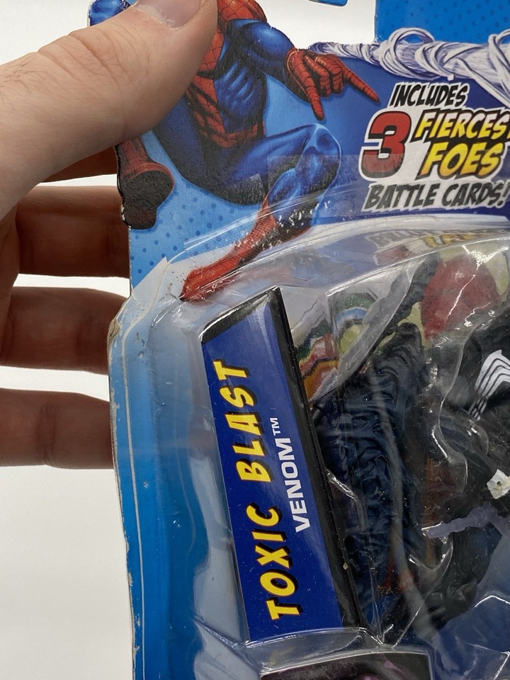 2009 Spider-Man Toxic Blast Venom New Figure Marvel Hasbro | eBay