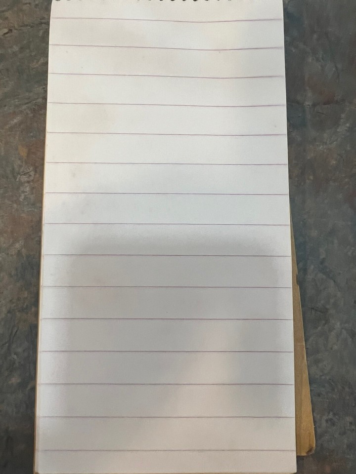 Vintage Official Police Notebook 007 Stationeers New York State Police ...