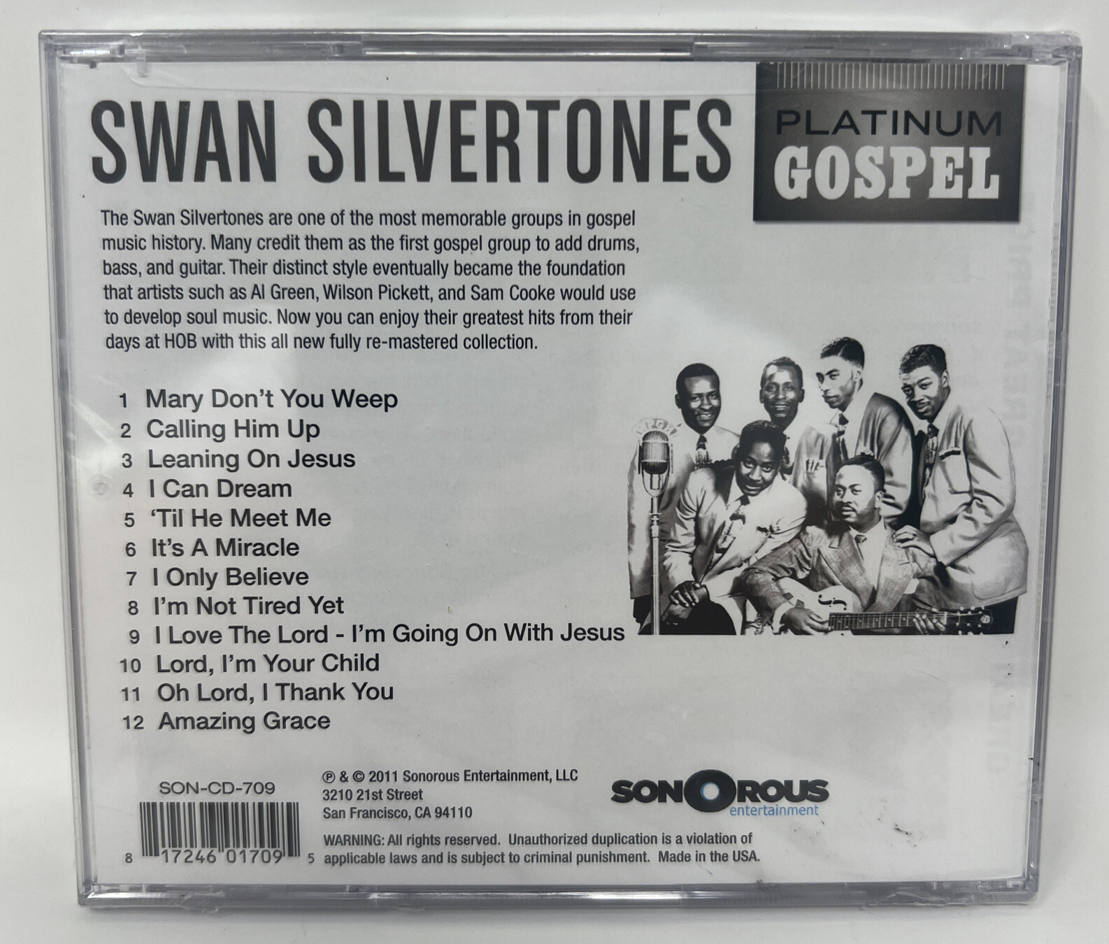 The Swan Silvertones by The Swan Silvertones (CD, Apr-2012, Sonorous ...