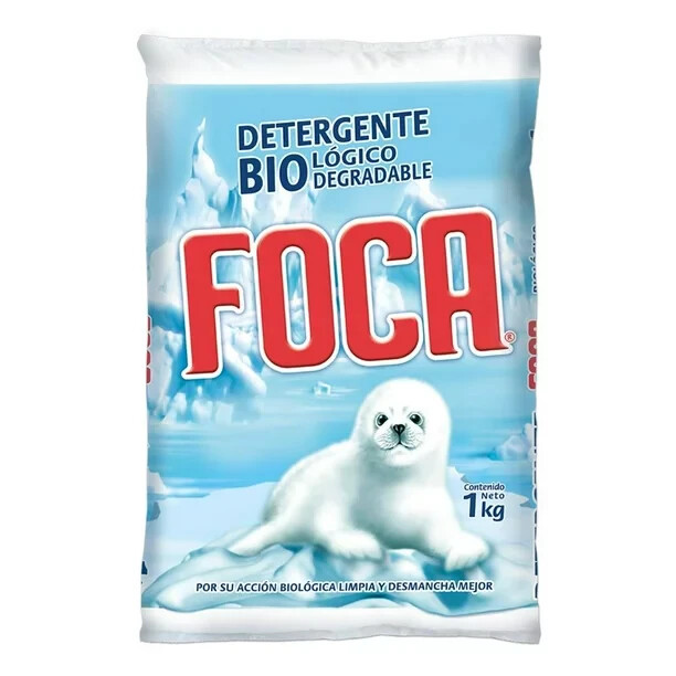 2 X Foca Jabon En Polvo Detergente 1k / Foca Laundry Detergent | eBay